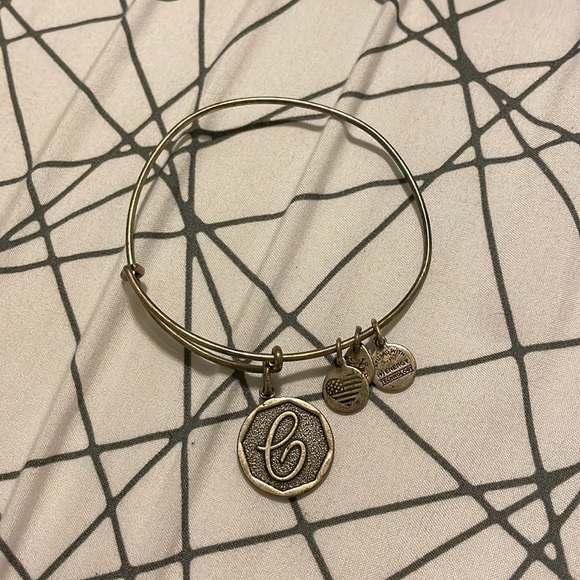 Alex and Ani | Jewelry | Alex And Ani C Initial Bangle | Poshmark